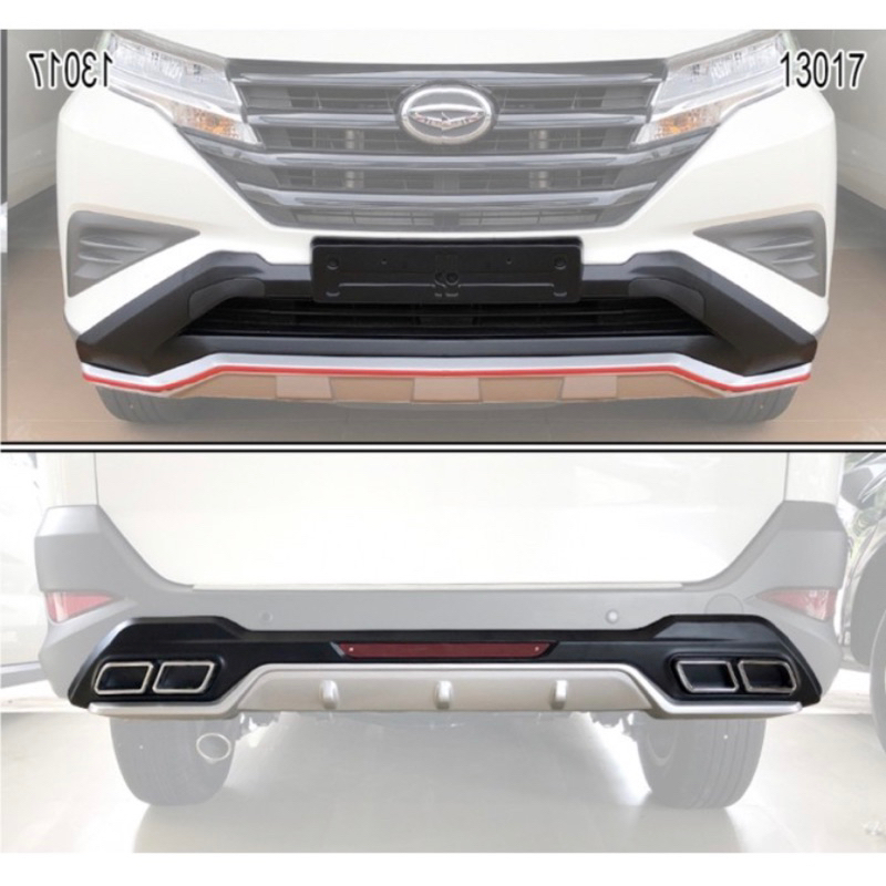Jual bodykit rush 2018 depan belakang | Shopee Indonesia