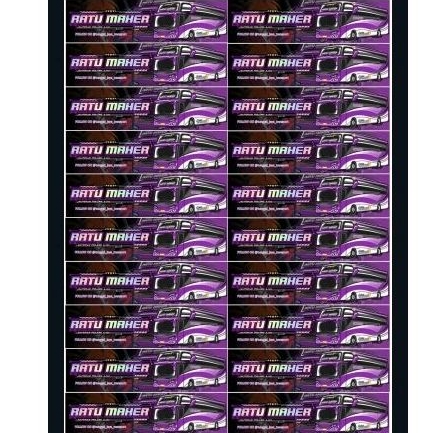 Jual Stiker bus telolet anti air Ratu Maher 20pcs | Shopee Indonesia