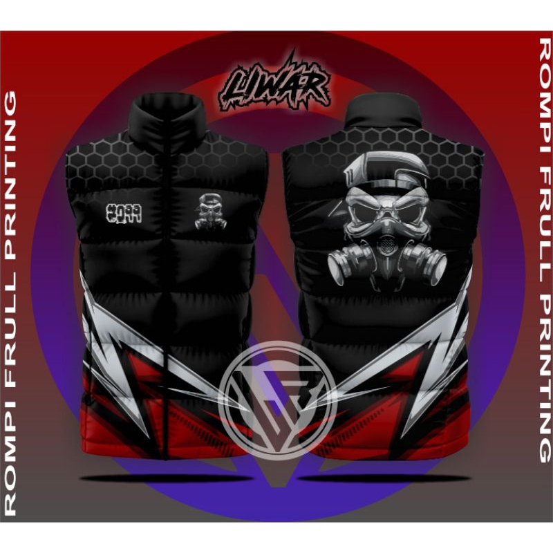 Jual ROMPI FULL PRINTING/ROMPI COSTUM/ROMPI KOMUNITAS/ROMPI MOTOR ...