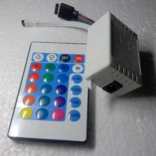 Jual Sepasang Remot Control Led Strip RGB 12 Volt | Shopee Indonesia