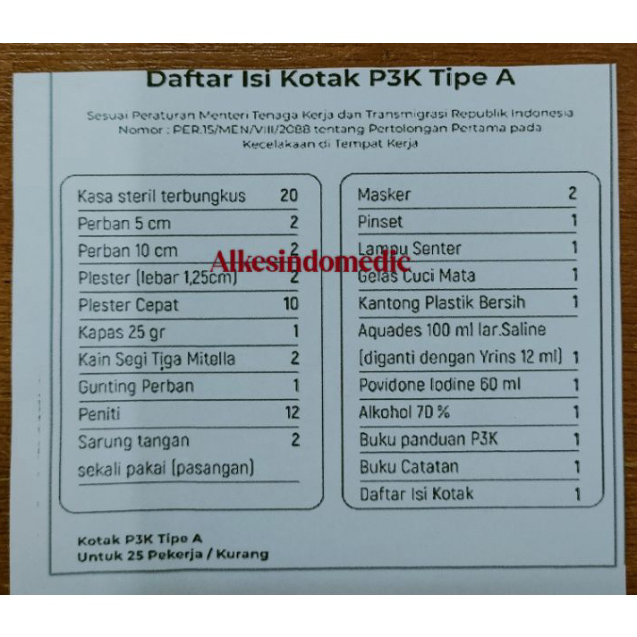 Jual Terbatas Tas p3k tas emergency paket p3k tas p3k + isi lengkap tas ...