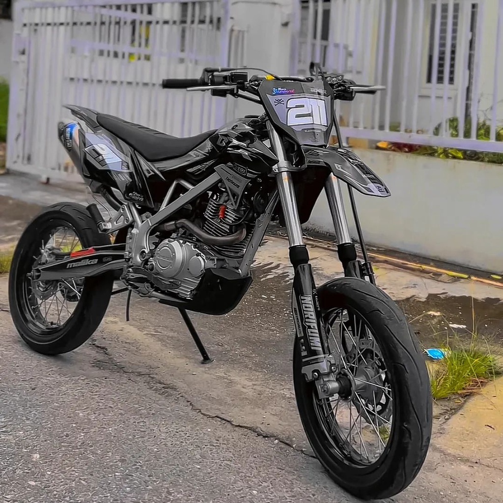 Jual Decal Stiker Dtracker-WR155/klx gordon/CRF /KLX BF full body(Bisa ...