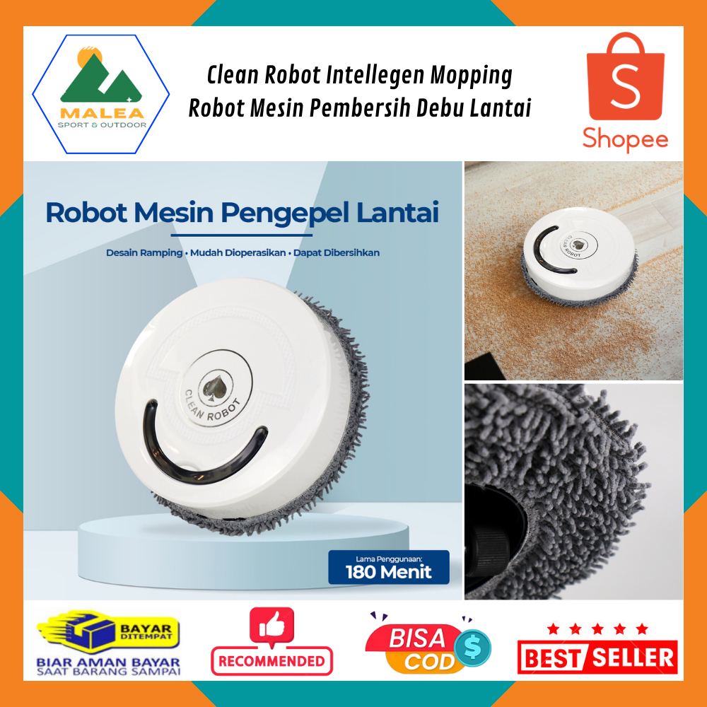 Jual Clean Robot Intellegen Mopping Robot Mesin Pembersih Debu Lantai ...