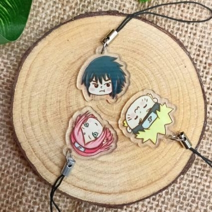 Jual NARUTO and BORUTO Phone Strap Keychain | Gantungan HP Naruto ...