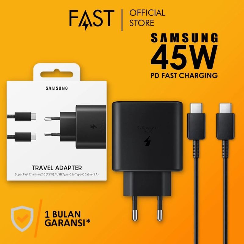 Jual BATAM SHOPPING MALL (AUR) CHARGER FAST CHARGING 45W / CAS HP 5A ...