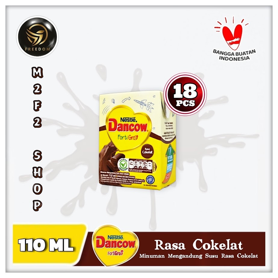 Jual Susu Dancow Kotak Fortigro Cokelat UHT - 110 ml (Kemasan 18 Pcs ...