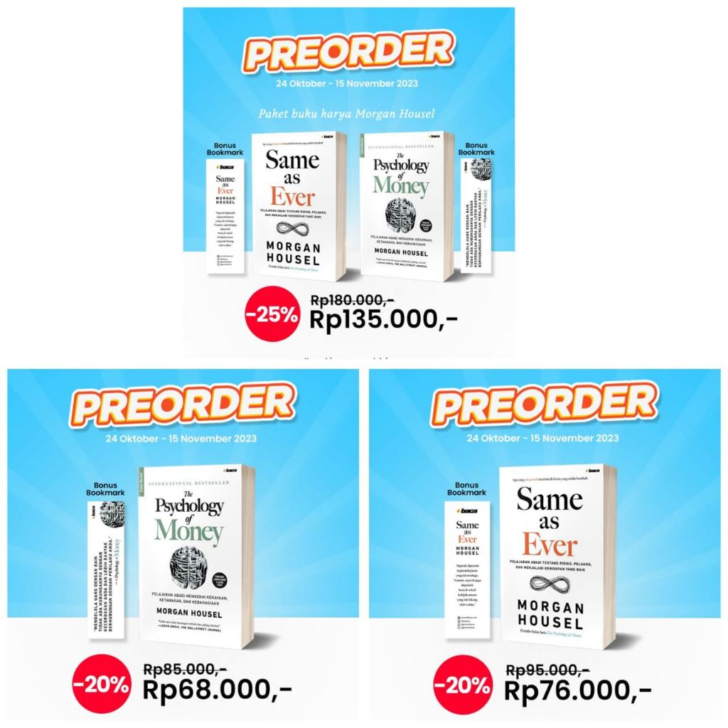 Jual Pre Order Buku Same as Ever By Morgan Housel - Buku Bisnis ...