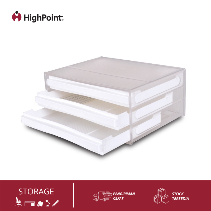 Jual Highpoint Shutter Storage 3 Rak / Box penyimpanan 3 Rak | Shopee ...