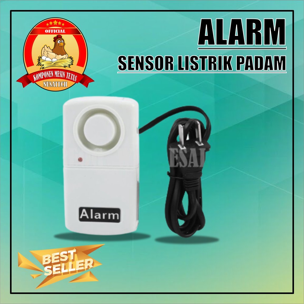 Jual Power Failure Alarm Sensor Alarm Mati Listrik PLN Padam | Shopee ...