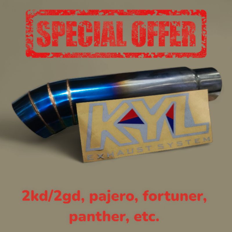Jual TAILPIPE KNALPOT DIESEL SOLAR INNOVA PAJERO FORTUNER PANTHER DLL ...