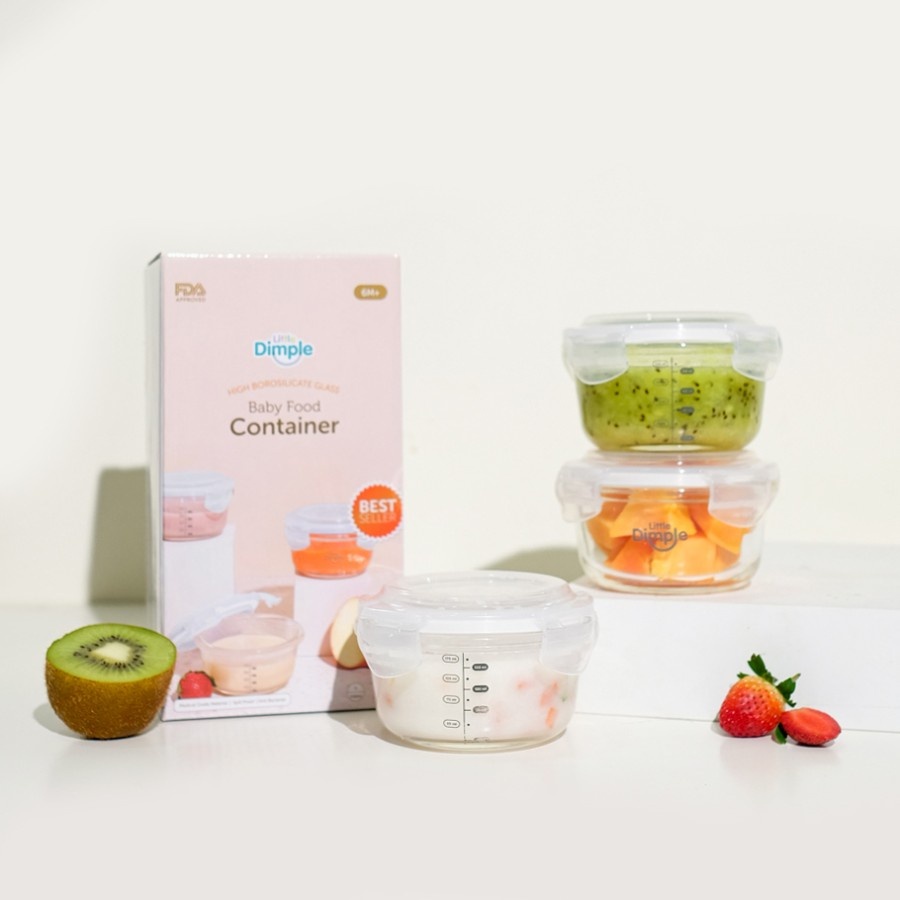Jual LITTLE DIMPLE FC-818 FOOD CONTAINER 3 SUSUN 240ML | Shopee Indonesia