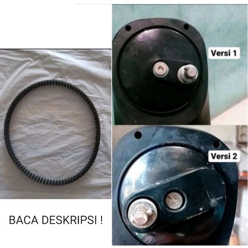 Jual Sync Belt Sabuk Belt Mixer TURBO EHM 9595 versi 1 dan versi 2 ...