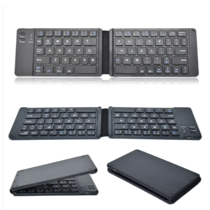 Jual ITSTORE Universal Portable Folding Bluetooth Keyboard | Shopee ...