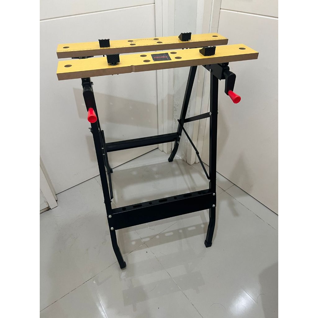 Jual Meja Kerja Kayu Portable Work Bench Meja Kerja Tukang Meja Gergaji ...