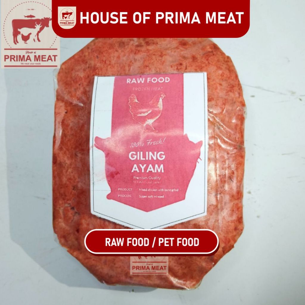 Jual Chicken Raw Food 1kg / Makanan Kucing / Makanan Anjing / Dog Food ...