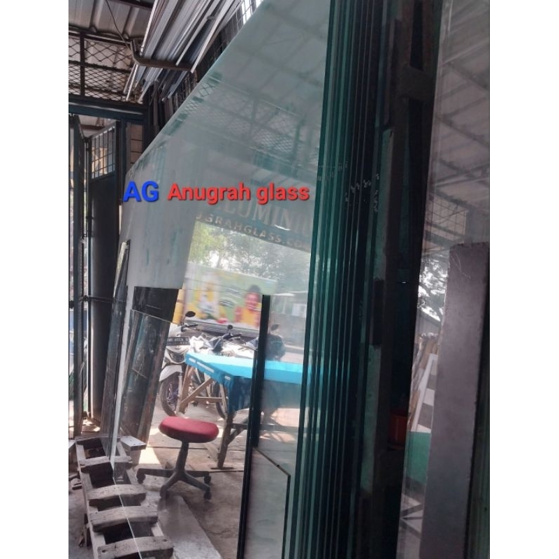 Jual KACA BENING POLOS CLEAR 10MM RP.52 /CM² ASAHI BISA TEMPERED ...