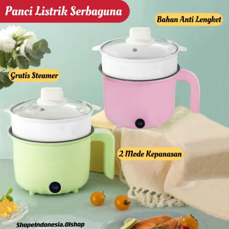 Jual Panci Listrik Serbaguna Elektrik Cooker Multifungsi Panci Kukus ...