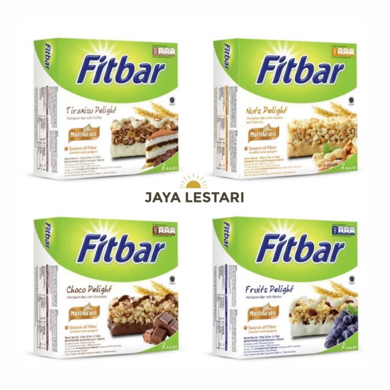 Jual Fitbar Multigrain 1 Box (12pcs) (4 Varian Rasa) | Shopee Indonesia
