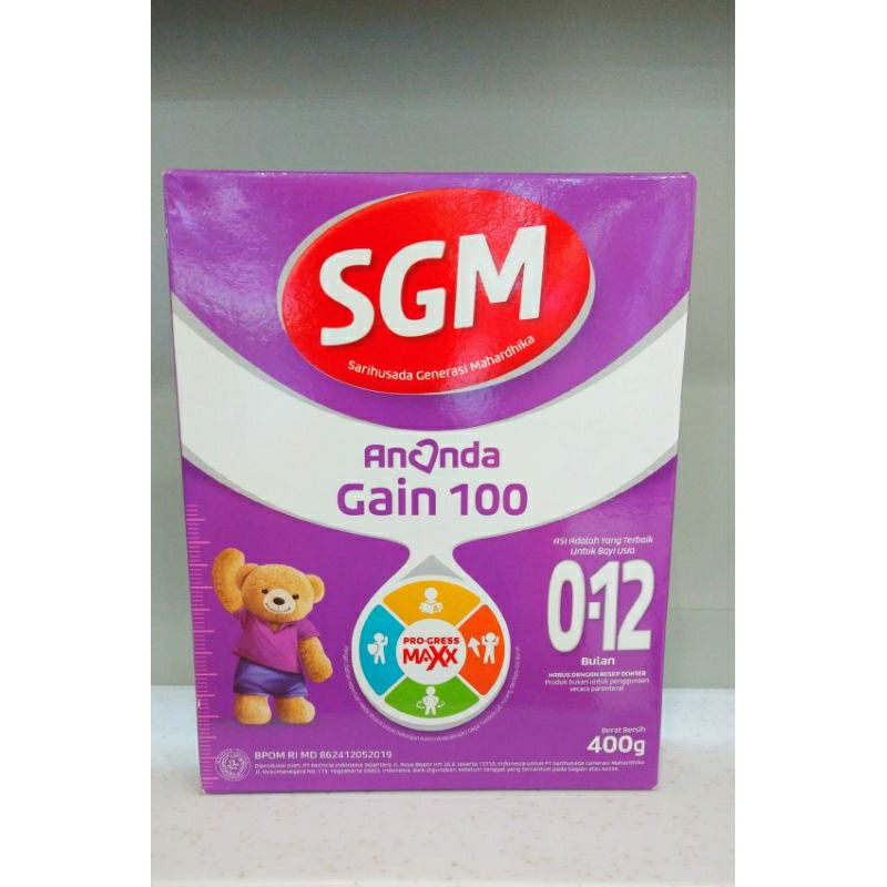 Jual SGM Ananda Gain 100 (0-12 bulan) | Shopee Indonesia