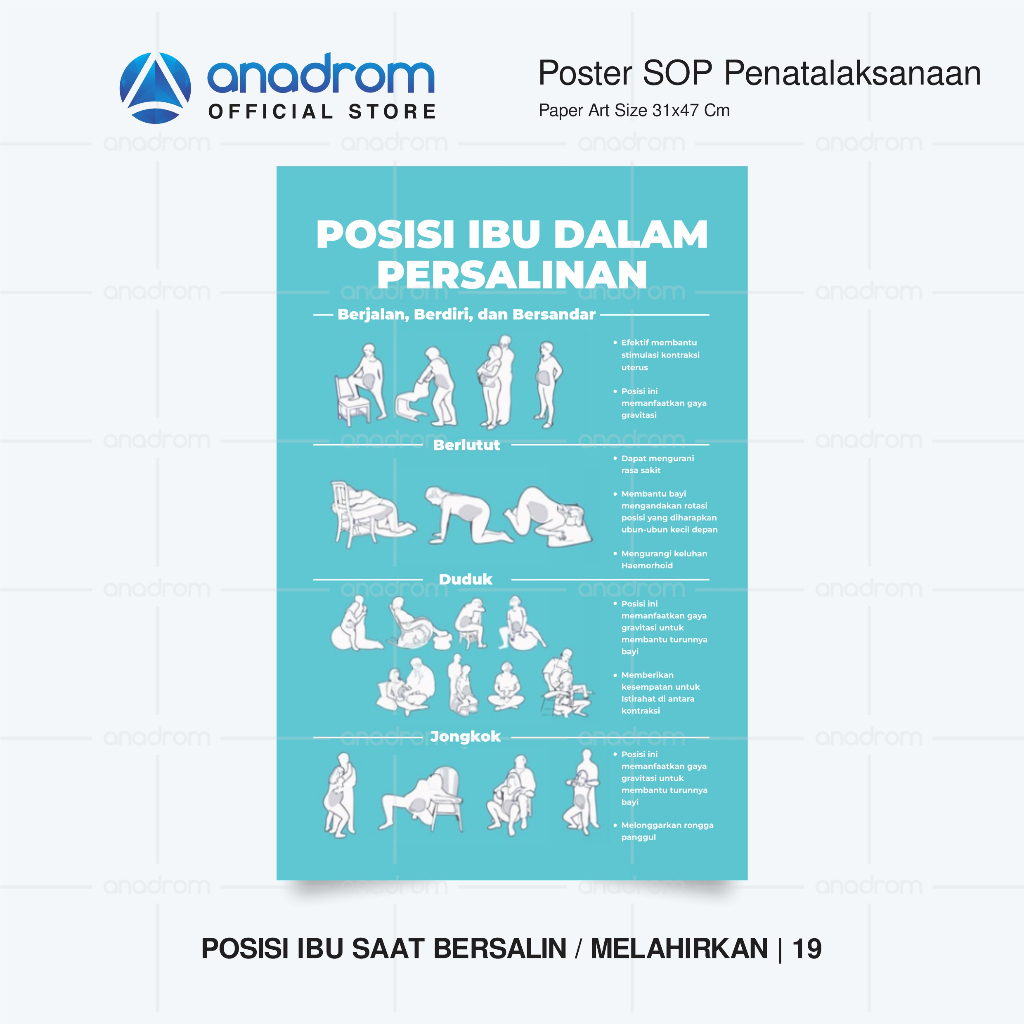 Jual Poster Kesehatan SOP Penatalaksanaan Medis | Poster Promkes ...