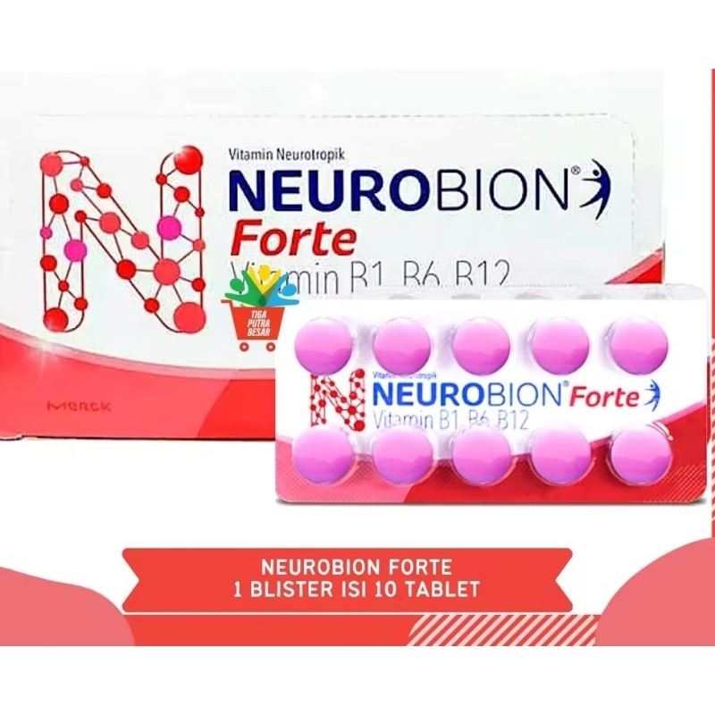 Jual NEUROBION FORTE STRIP 10 TABLET untuk METABOLISME | Shopee Indonesia
