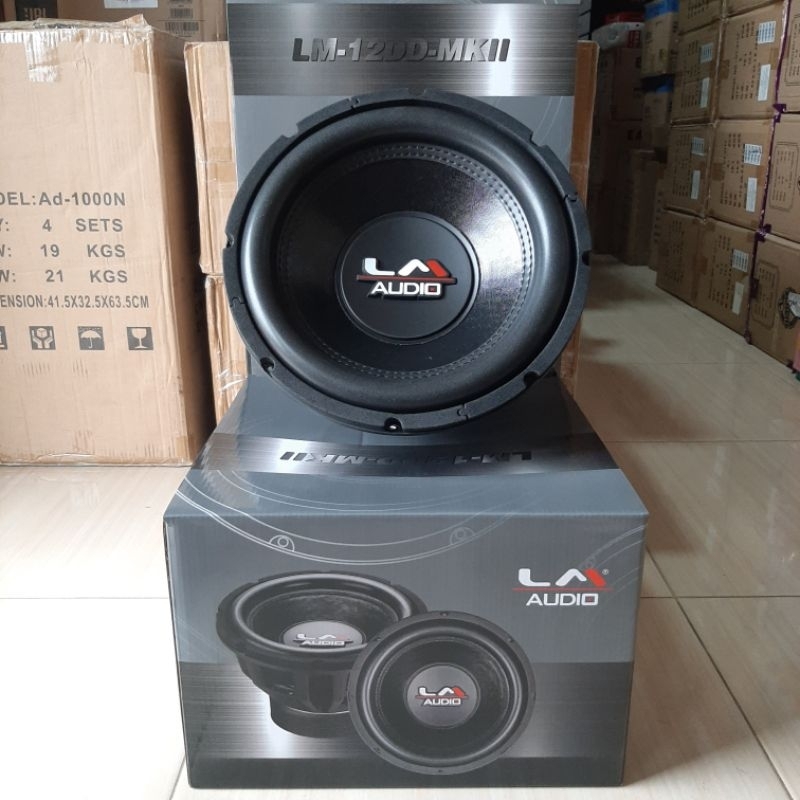 Jual SUBWOOFER 12 INCH LM 12 DD SUBWOOFER LM-12DD-MKII SUB LM 12DD MKII ...