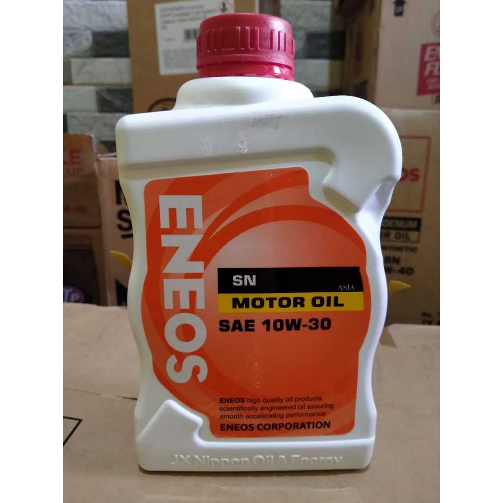 Jual Eneos Oil SAE 10W-30 SN 1L oli mobil bensin, mobil diesel, motor matic | Shopee Indonesia