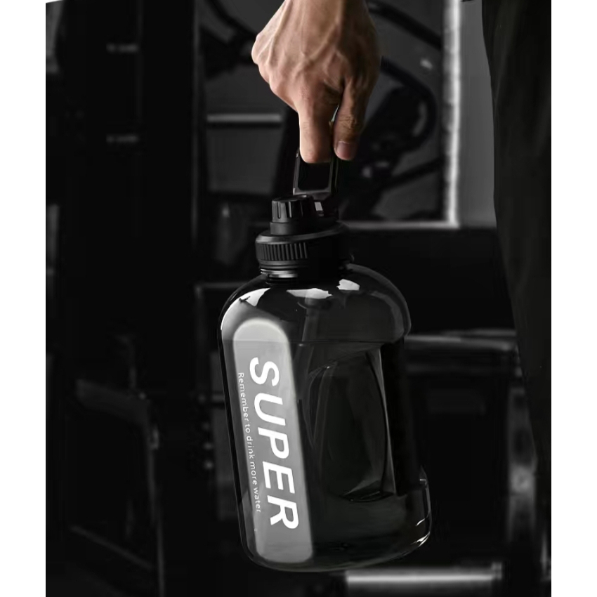 Jual Botol JUMBO Sport Besar Transparan 1700ML Sport Bottle Big Size ...