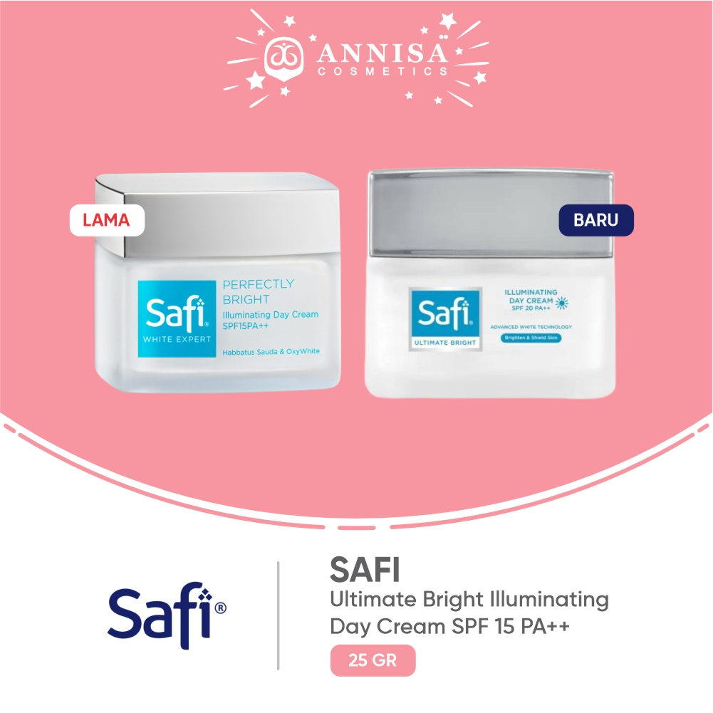 Jual Safi Ultimate Bright Illuminating Day Cream SPF 15 PA++ 25gr | Shopee Indonesia