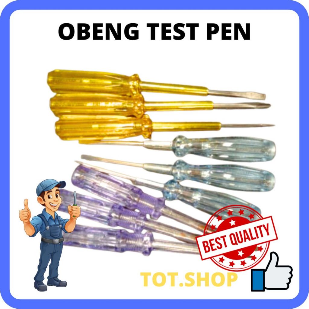 Jual OBENG TESPEN BESAR /OBENG TEST PEN/TESPEN LISTRIK MURAH AC ...