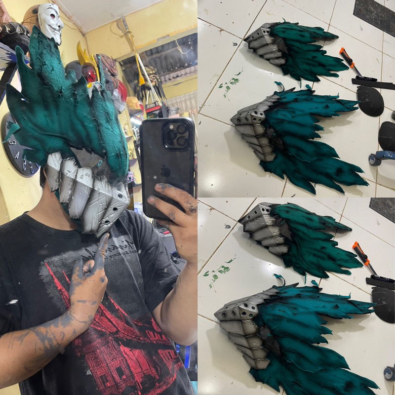 Jual MASK DEKU VIGILANTE COSPLAY | Shopee Indonesia