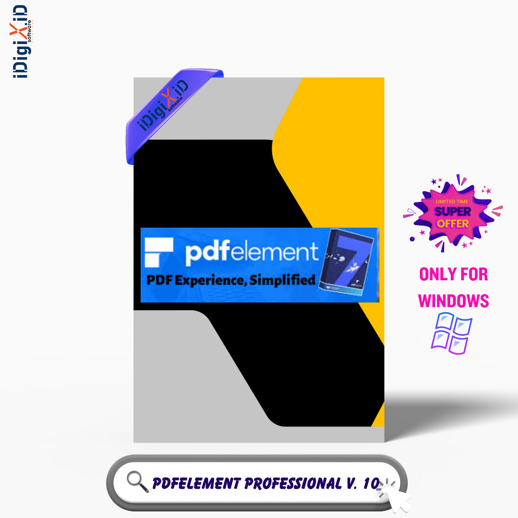 Jual PDFelement Pro Lifetime | Software Office Wondershare PDF Element Pro Editing PDF | Shopee ...