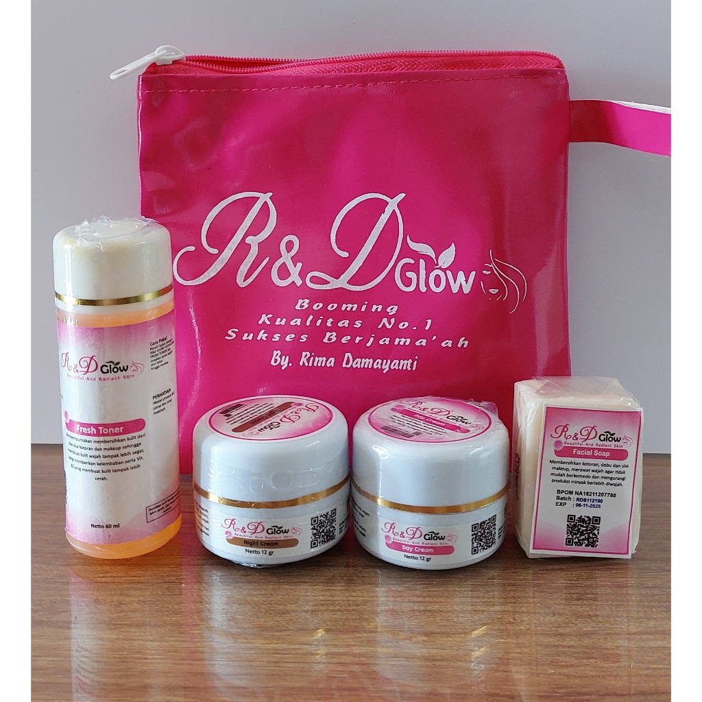Jual Cream R&D Glow skincare BPOM ORIGINAL (GAK ORI UANG BALIK ...