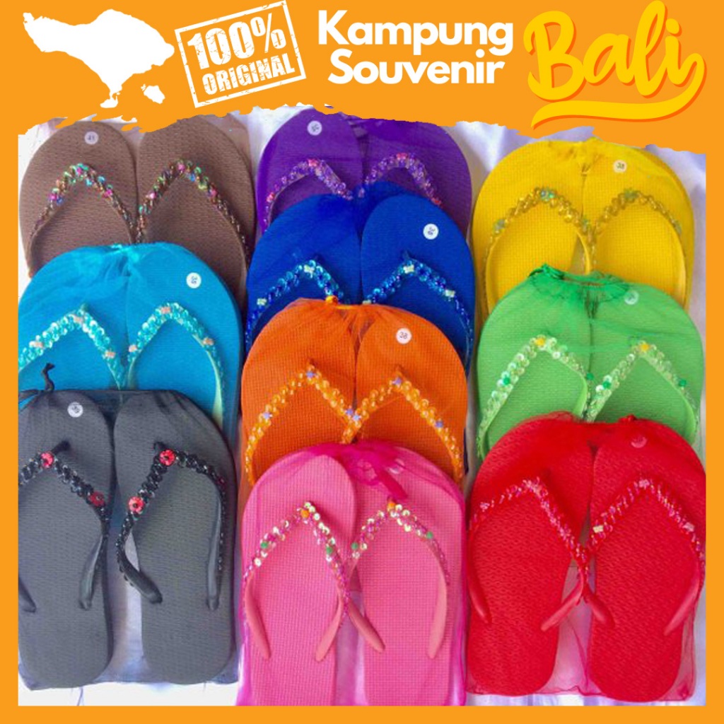 Jual Promo Paket Usaha Sandal Bali Mote Dapat 5 Sandal Bali Mote - Sandal Unik Bali Oleh Oleh ...