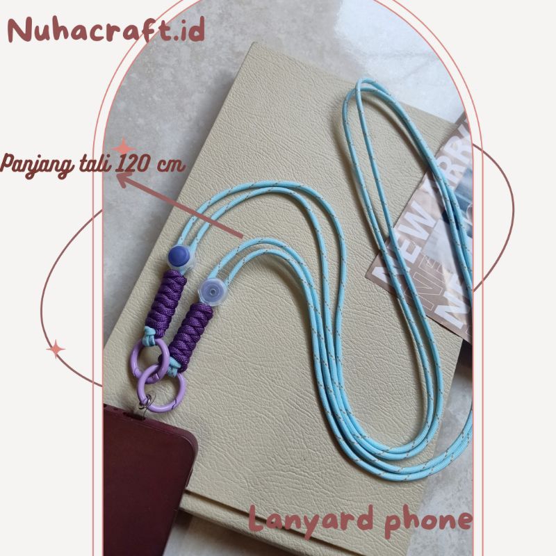 Jual Universal Crossbody Phone Lanyard / Phone Strap Lanyard / Tali ...