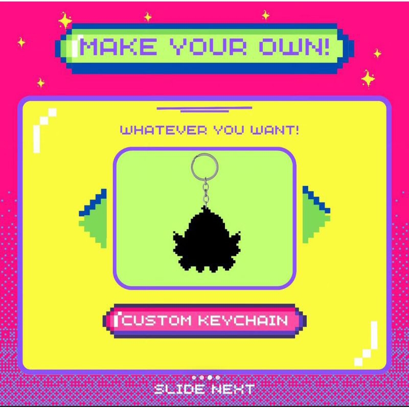 Jual Custom Pixel Keychain | Shopee Indonesia
