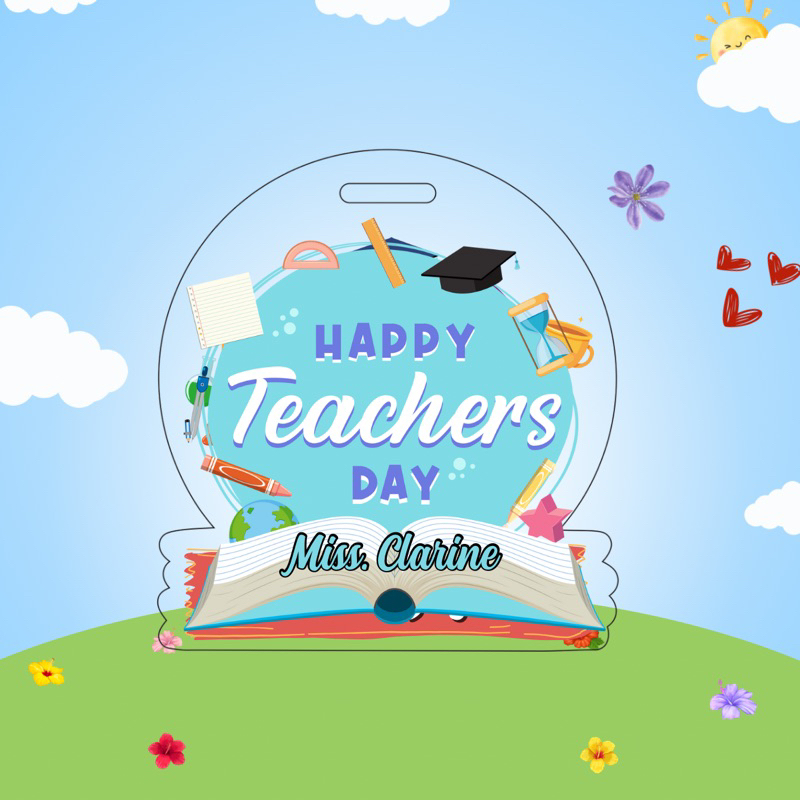 Jual BAG TAG HAPPY TEACHERS DAY/HARI GURU | Shopee Indonesia