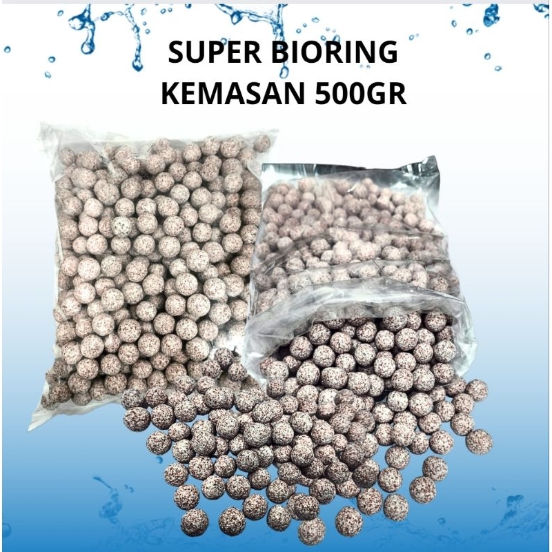 Jual Media filter Kolam Aquarium SUPER BIO RING 500GR | Shopee Indonesia