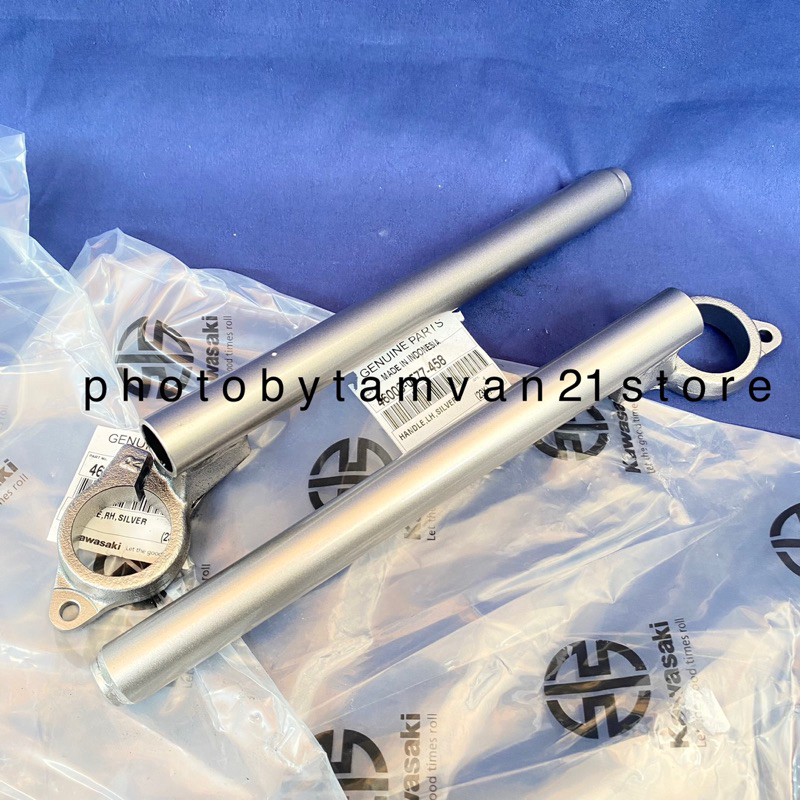 Jual SEPASANG STANG JEPIT STANG STIR SILVER NINJA RR R OLD ZX ORIGINAL ...