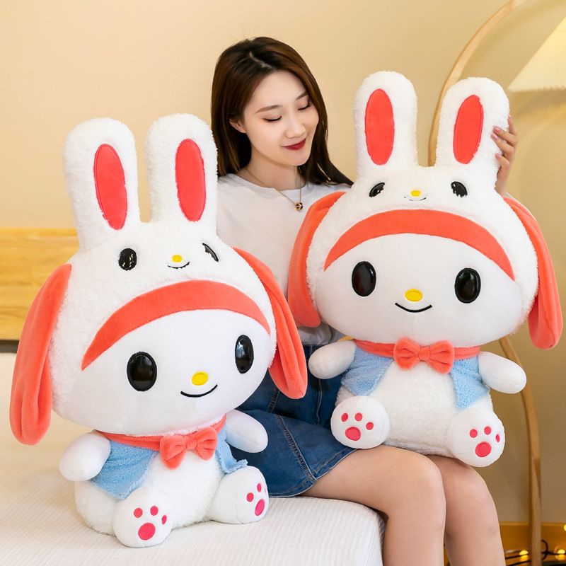 Jual Boneka Sanrio My Melody Kostum Bunny Bahan Plush Mainan Boneka ...