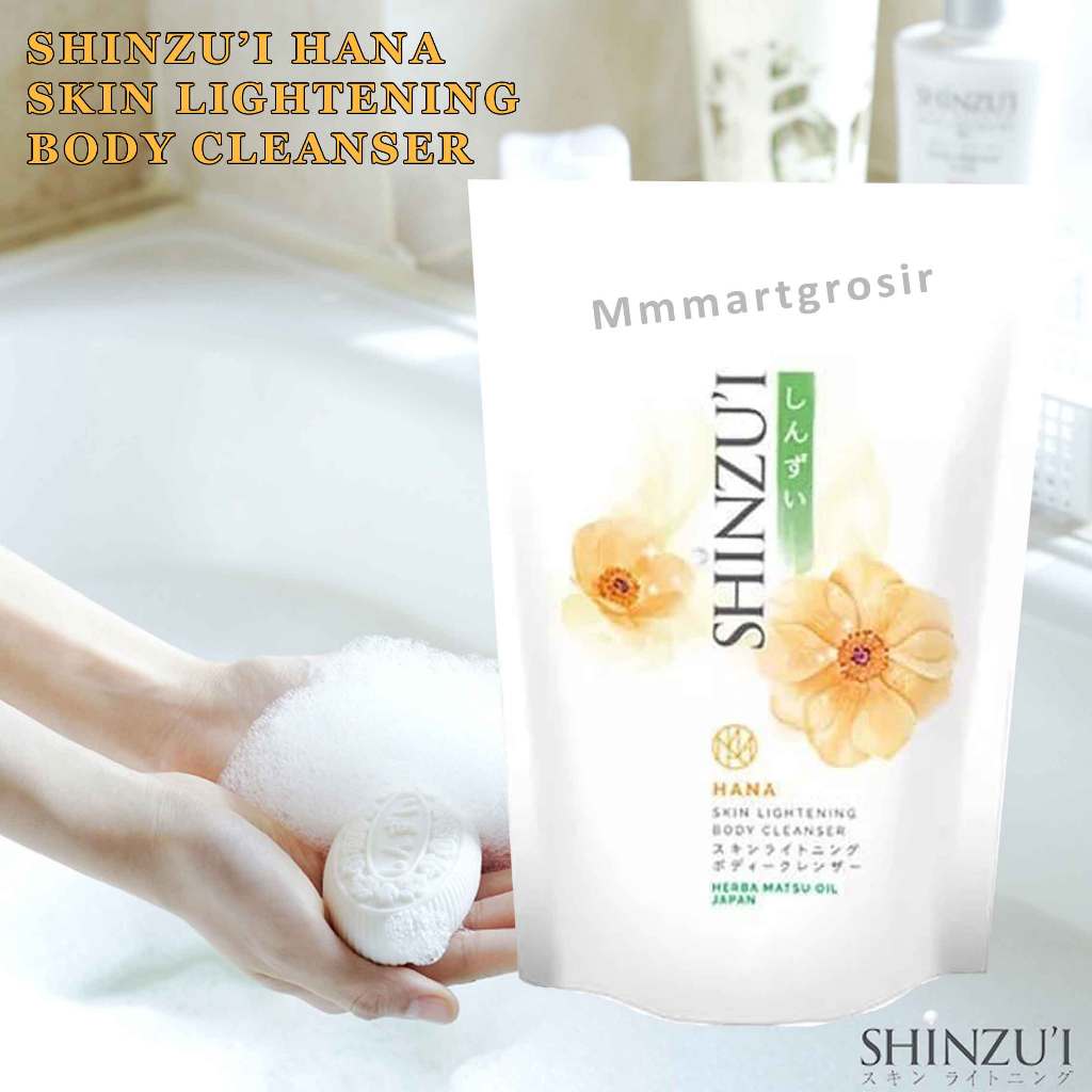 Jual Shinzu'i Hana / Skin Lightening Oil / Body Cleanser / 400ml ...