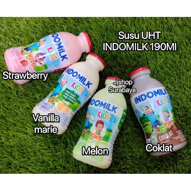 Jual Susu UHT INDOMILK 190Ml 4 Rasa | Shopee Indonesia