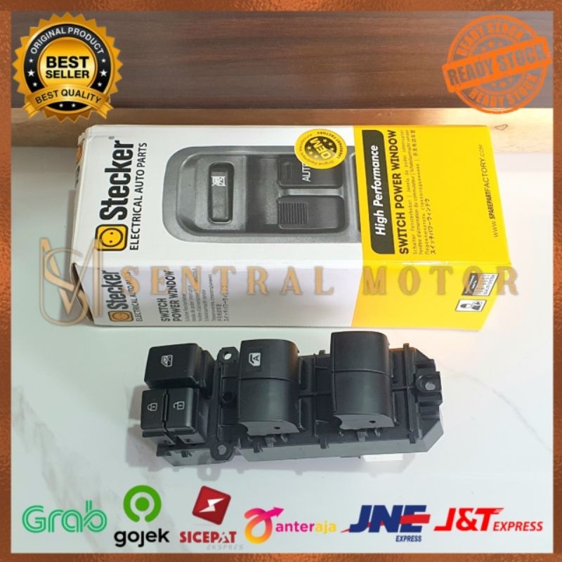 Jual Switch master saklar power window depan kanan Toyota Vios/Yaris ...