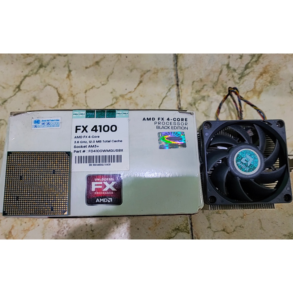 Jual Prosesor AMD FX 4100 3.6 GHz Quad Cores AM3+ | Shopee Indonesia