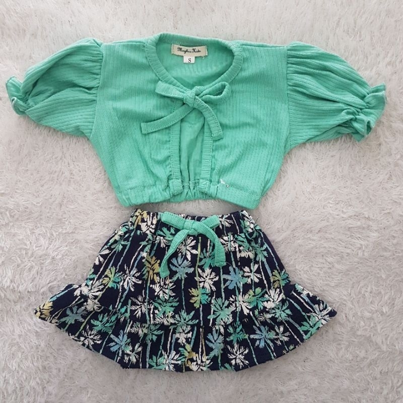 Jual Baju Bayi setelan Baby Monela set | Shopee Indonesia