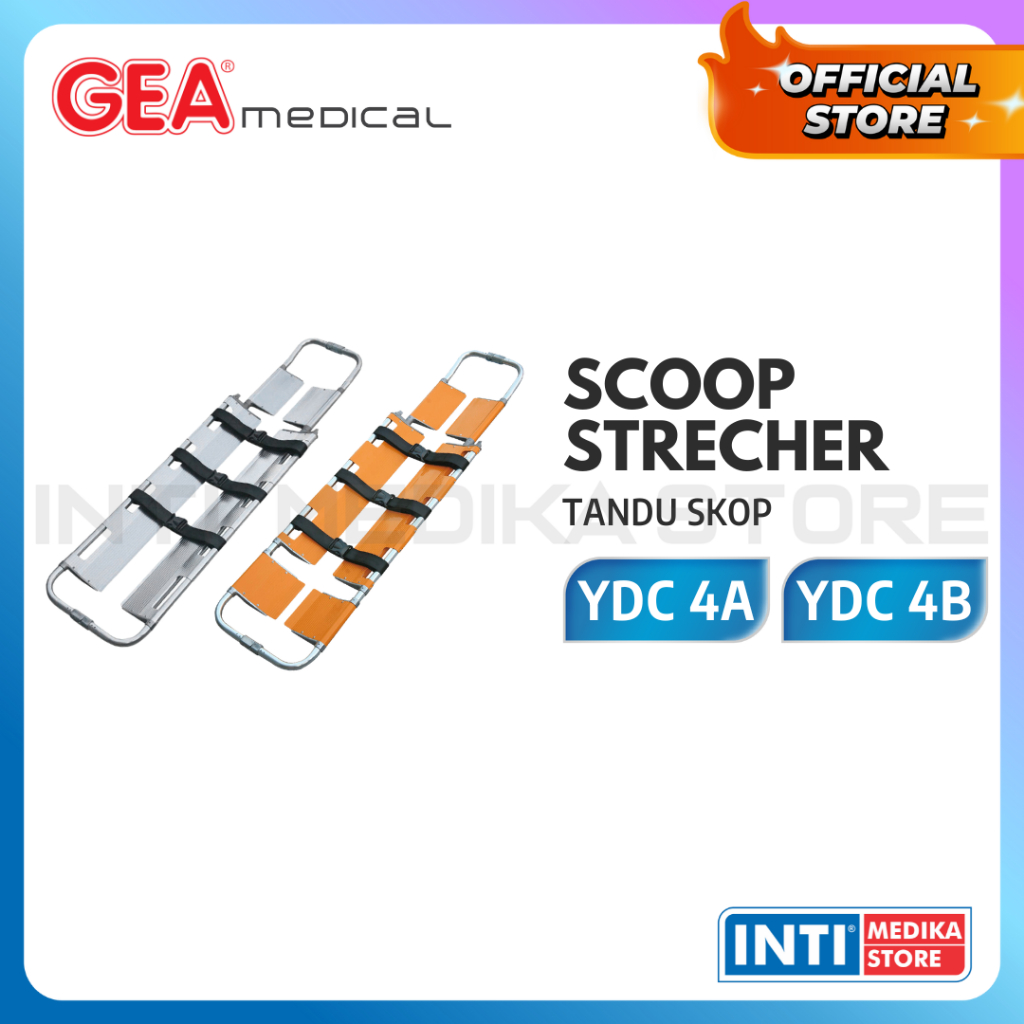 Jual GEA - Scoop Stretcher YDC 4A 4B | Tandu Skop Emergency Aluminium ...