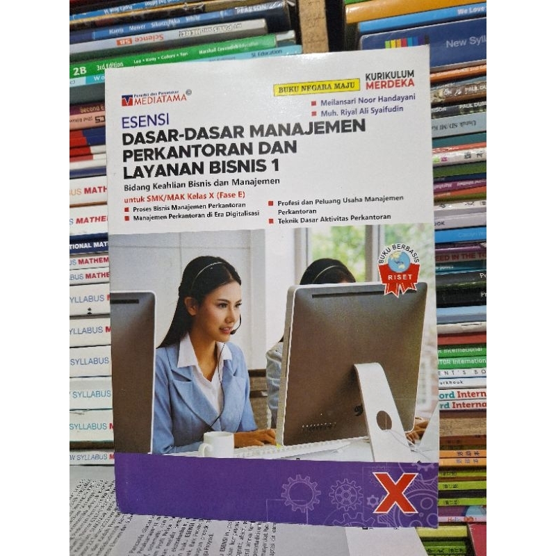 Jual BUKU ESENSI DASAR DASAR MANAJEMEN PERKANTORAN DAN LAYANAN BISNIS 1 UNTUK KELAS 1/X/1 SMK ...