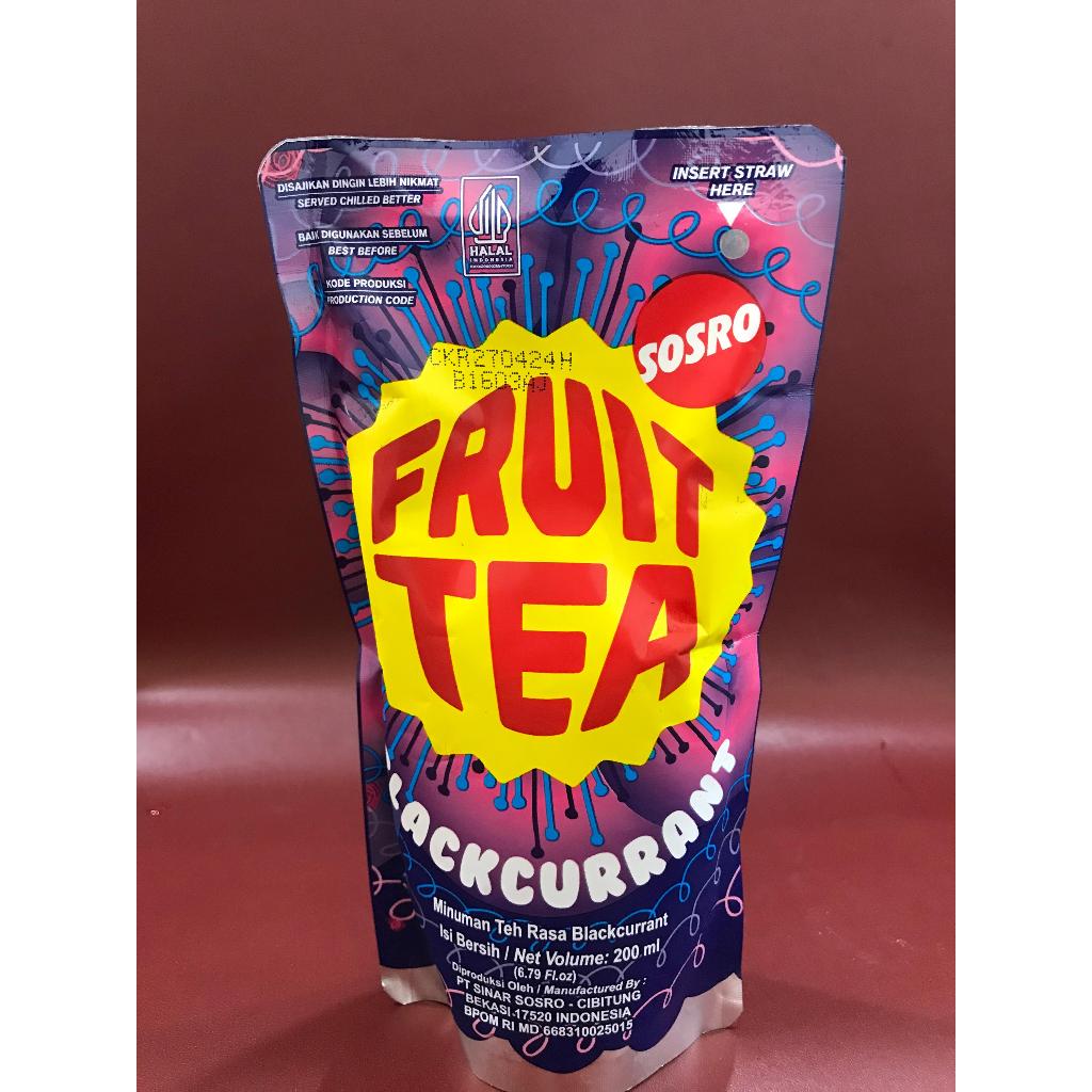 Jual Fruit Tea Blackcurrant PCH 200ml - Minuman Fruit Tea Rasa ...