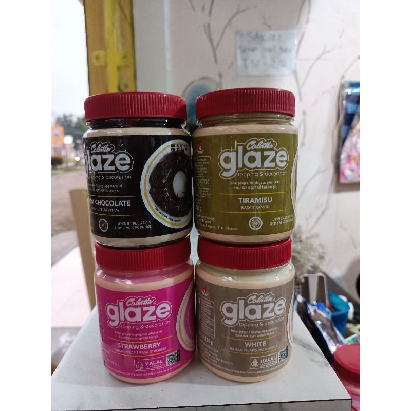 Jual PROMO Glaze Colatta / Topping Donat kemasan Jar 250gr | Shopee ...