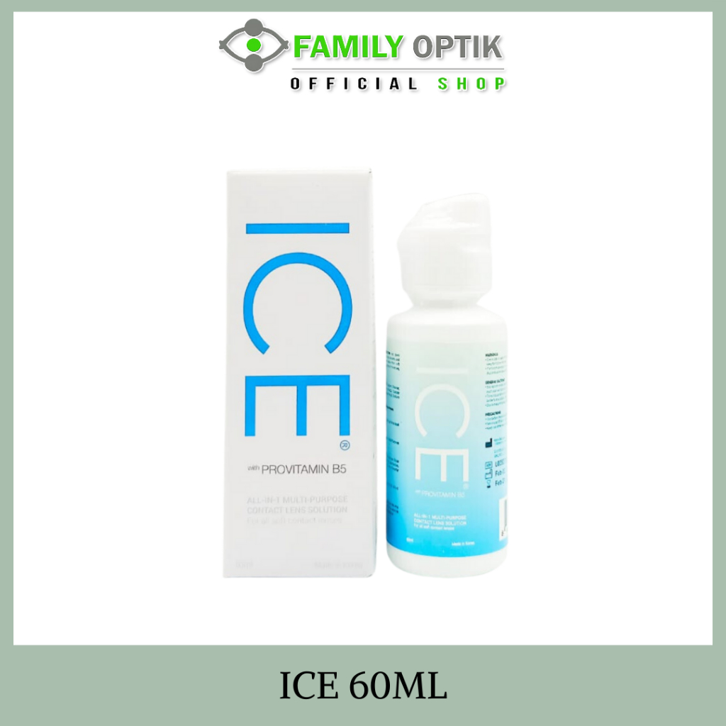 Jual ICE 60ml solution air softlens | Shopee Indonesia